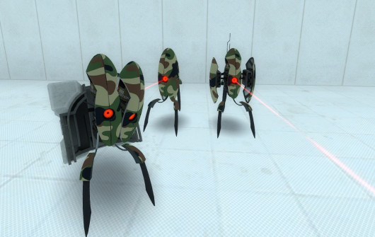 Camo Turrets [Portal 2] [Mods]
