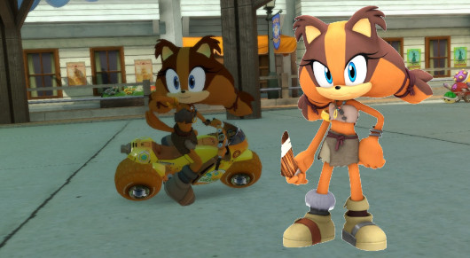 Sticks the Badger Mod for Mario Kart 8 Deluxe | MK8D Mods