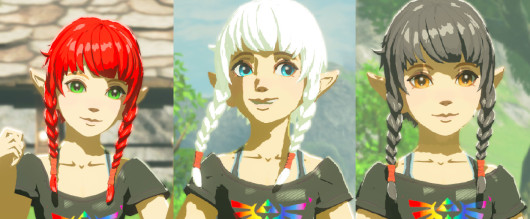 [Linkle 3.0] Hair & Eye Colour Options Mod for The Legend of Zelda ...