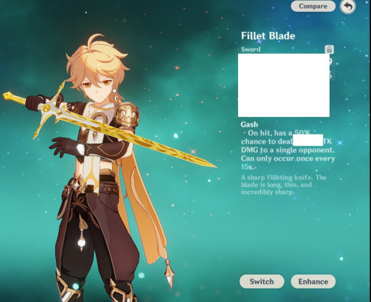 Aether Swordpack Mod for Genshin Impact | GI Mods