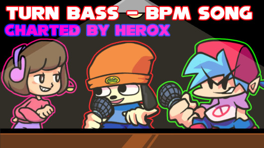 Turn Bass - BPM Song Charted Mod for Friday Night Funkin' | FNF Mods
