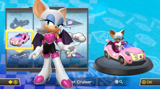 Rouge the Bat Mod for Mario Kart 8 Deluxe | MK8D Mods