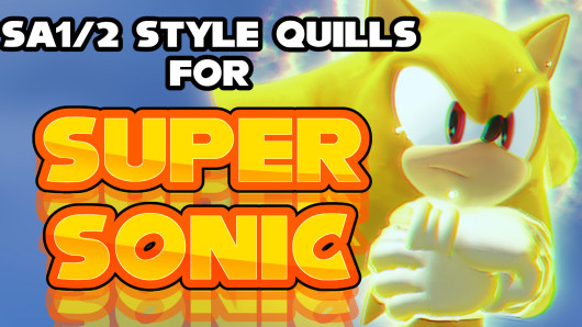 Adventure quills for Super Sonic Mod for Sonic Frontiers | Frontiers Mods