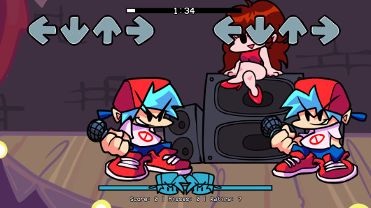 Left Side Boyfriend Mod for Friday Night Funkin' | FNF Mods