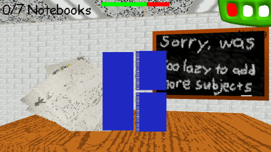 Baldi's Basics but the notebooks got... uh... Mod for Baldi's Basics ...