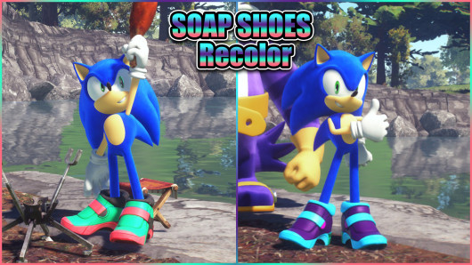 Soap Shoes Recolor Mod for Sonic Frontiers | Frontiers Mods