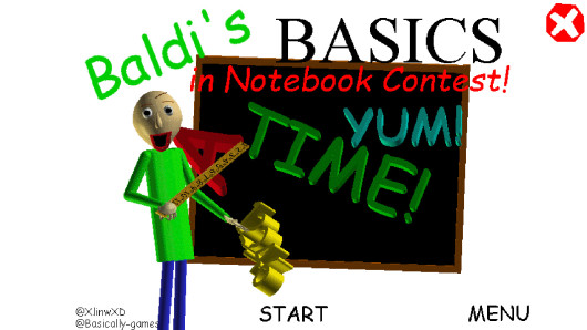 Baldi's Basic In Notebook Contest! Mod for Baldi's Basics | Baldi Mods