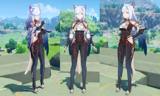 Neko Shenhe Mod for Genshin Impact | GI Mods