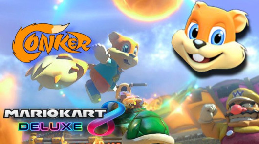 Conker in MK8 Deluxe Mod for Mario Kart 8 Deluxe | MK8D Mods