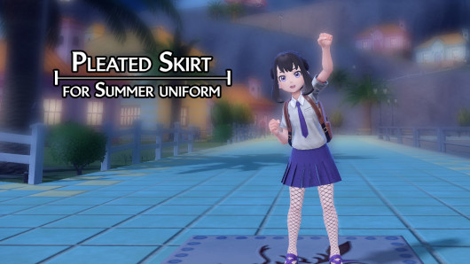 Pleated Skirt for Summer Uniform Mod for Pokemon Scarlet & Violet ...