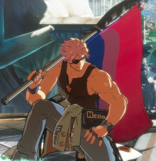 Sin Kiske Bi flag [GUILTY GEAR -STRIVE-] [Mods]