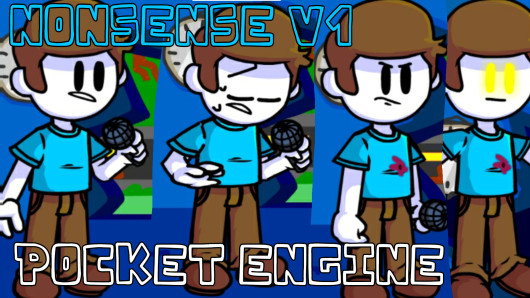 FNF Vs Nonsense V1 Pocket Engine Port Mod for Friday Night Funkin ...