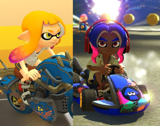 Splatoon 3 Promo Characters Mod for Mario Kart 8 Deluxe | MK8D Mods
