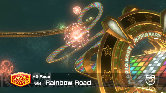 N64 Rainbow Road - 2 Laps Mod for Mario Kart 8 | MK8 Mods