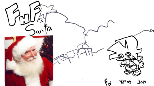 FNF Vs Santa remastered!! [Friday Night Funkin'] [Mods]