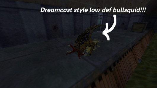 Dreamcast style low def bullsquid! [Half-Life] [Mods]