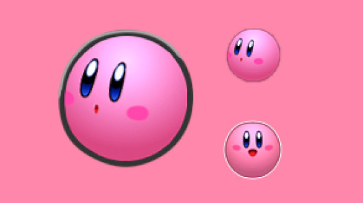 Kirby Icon UI (MK8/D style) [Mario Kart 8 Deluxe] [Mods]
