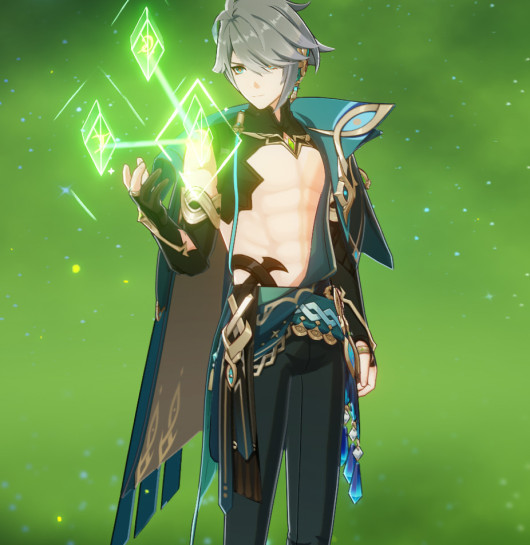 Al-Haitham Bare Skin Mod for Genshin Impact | GI Mods