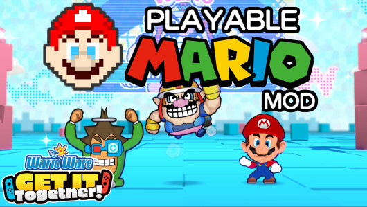 Playable Super Mario v1 [WarioWare: Get It Together!] [Mods]