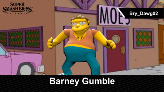 Barney Gumble Mod for Super Smash Bros. Ultimate | SSBU Mods