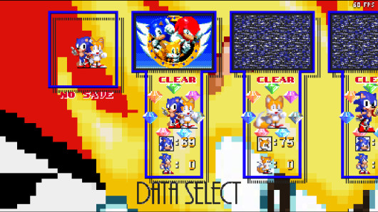 Data select modded Mod for Sonic 3 A.I.R. | S3AIR Mods