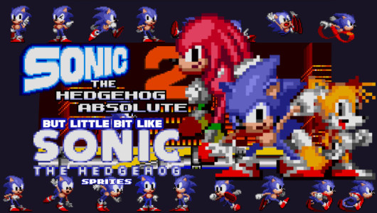 Sonic 2 absolute but a little bit like S1 sprites [Sonic The Hedgehog 2 ...