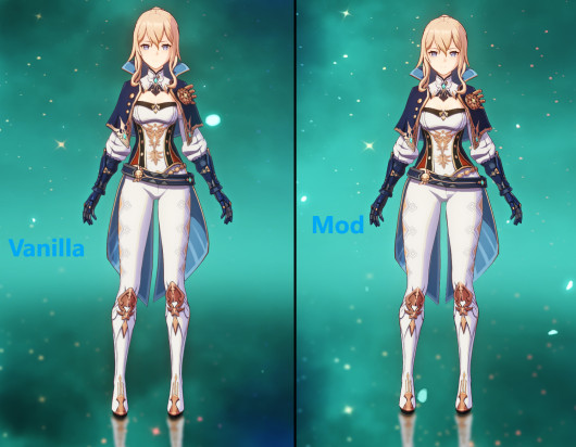 Jean "3%" Thiccer with Variants Mod for Genshin Impact | GI Mods