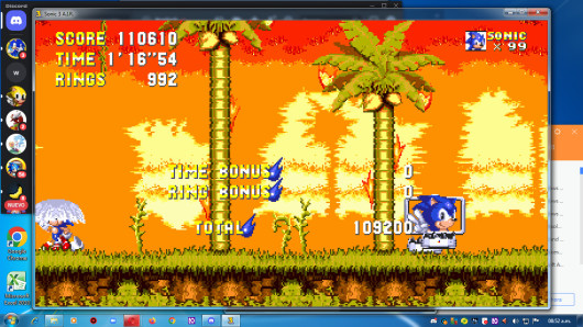 gain many lives for a good score [Sonic 3 A.I.R.] [Mods]