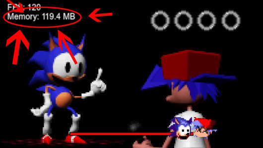 Vs Rewrite (Sonic.exe) Low-End Mod for Friday Night Funkin' | FNF Mods