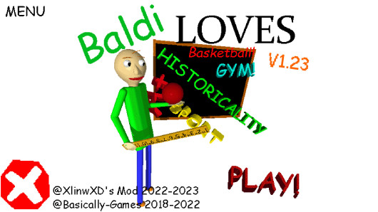 Baldi Loves Basketball V1.23 [Baldi's Basics] [Mods]