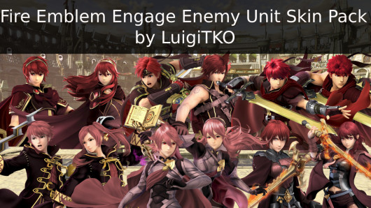 Fire Emblem Engage Enemy Emblem Unit Skin Pack [Super Smash Bros ...
