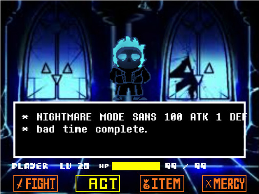 unitale: Nightmare Mode Sans fight Mod for Create Your Frisk (Unitale ...