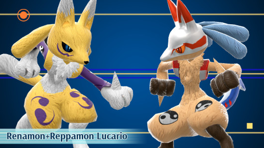 Renamon + Reppamon Lucario [Super Smash Bros. Ultimate] [Mods]