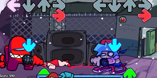 IMPOSTOR V4 DIALOUGE STYLE BOYFRIEND SKIN! Mod for Friday Night Funkin ...