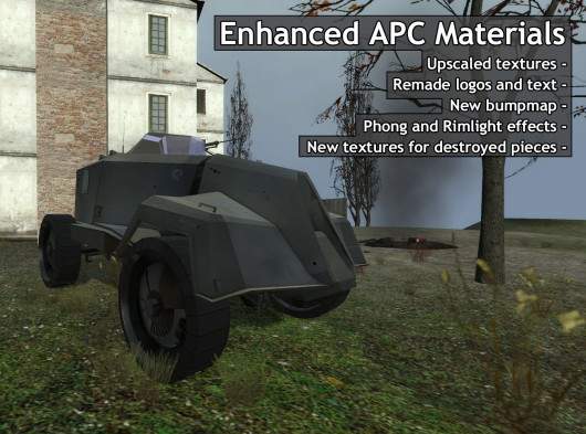 Enhanced APC Materials Mod for Half-Life 2 | HL2 Mods