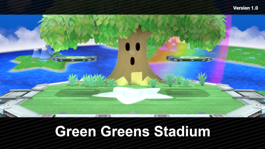 Green Greens Stadium [Super Smash Bros. Ultimate] [Mods]
