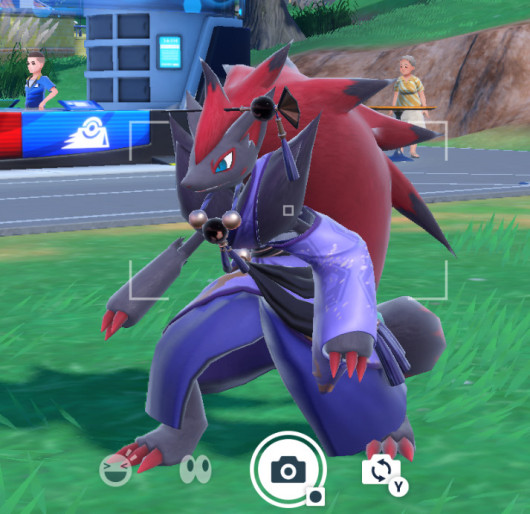 Costume Ghost Style Zoroark Mod for Pokemon Scarlet & Violet | PKMN SV Mods