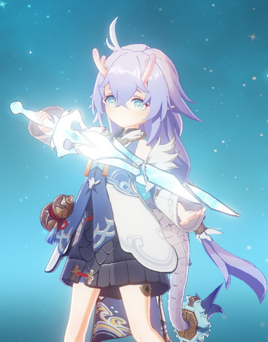 Ice Sword for Qiqi [Genshin Impact] [Mods]
