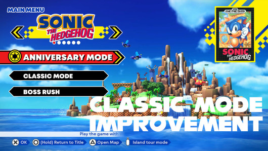 Sonic 1 Classic Mode Improvement [Sonic Origins] [Mods]