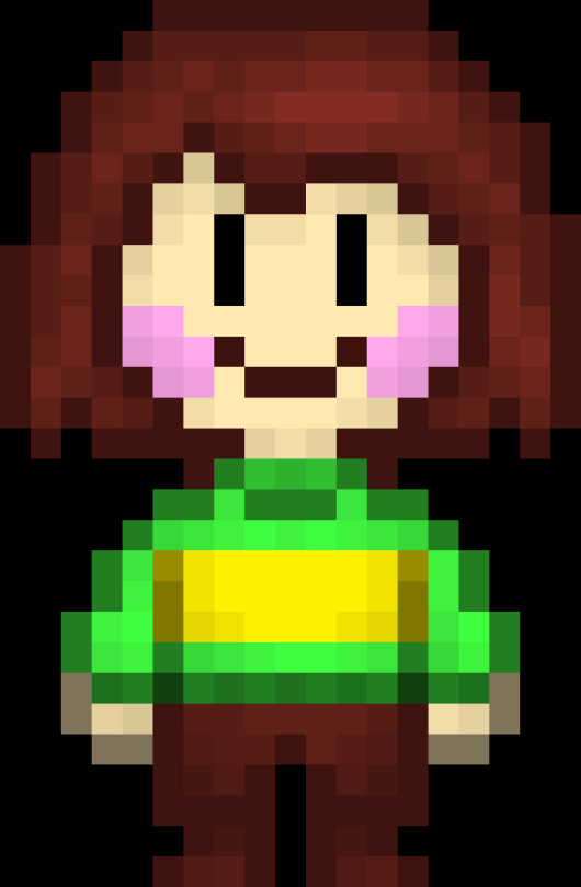 16-Bit Chara Skin Mod for UNDERTALE | UNDERTALE Mods