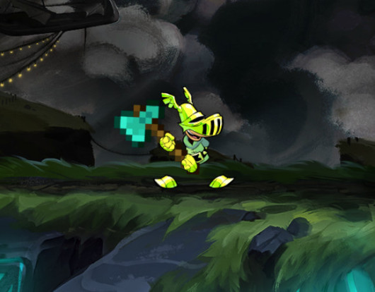 Diamond axe over soul cleaver (Ancient Azoth axe) Mod for Brawlhalla ...