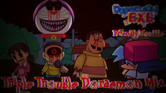 Vs. Doraemon.EXE: Friendly Trouble [Friday Night Funkin'] [Mods]