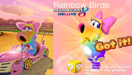 Rainbow Birdo Mod for Mario Kart 8 Deluxe | MK8D Mods