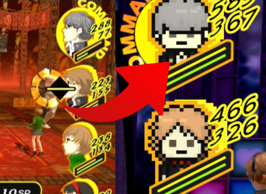 Pixel Battle Icons Mod for Persona 4 Golden PC (64 Bit) | P4G64 Mods