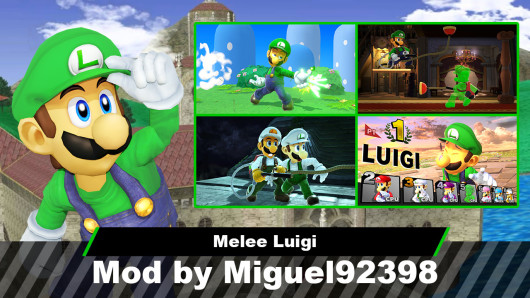 Melee Luigi Mod for Super Smash Bros. Ultimate | SSBU Mods