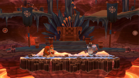 Volcano Dome - DKC: Tropical Freeze Mod for Super Smash Bros. Ultimate ...