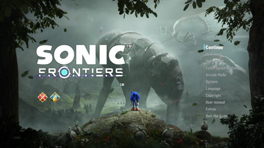 Ferocity's Titans Arts on Title Screen Mod for Sonic Frontiers | Frontiers Mods