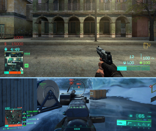 Battlefield 2042 style HUD Mod for Counter-Strike: Source | CS:S Mods