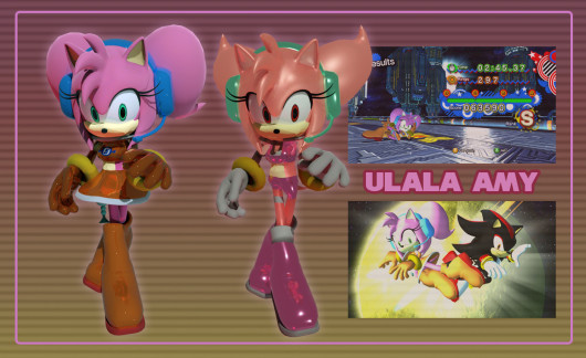 Ulala Amy Mod for Sonic Generations (2011) | Gens Mods