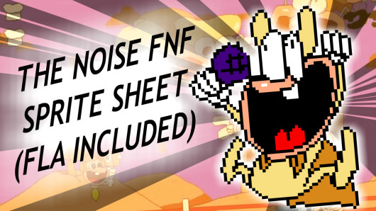 The Noise Spritesheet (FLAs Included) Mod for Friday Night Funkin ...